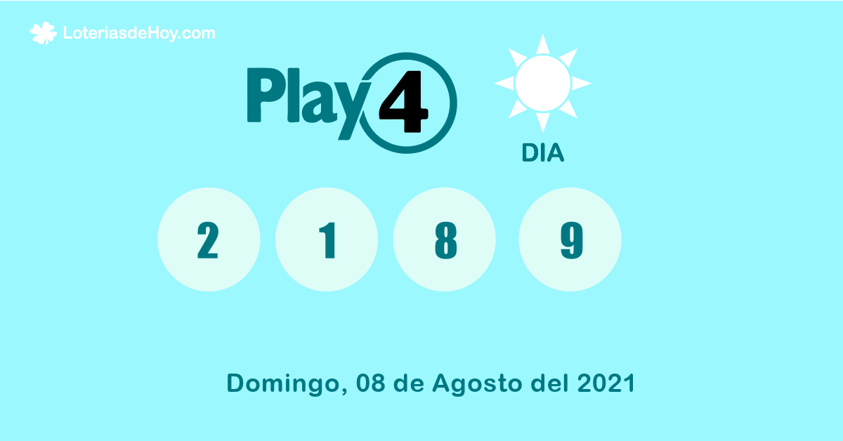 Play Four Día Resultados Recientes